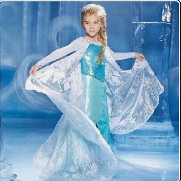 Disney | Costumes | Disney Chasing Fireflies Ultimate Elsa Costume L 12 ...